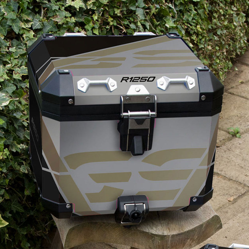 BMW R1250 GSA 2019 Kalamata Panniers & Top Box Decals – Mark Anstey Prints